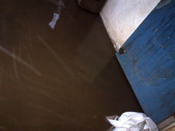 Photos: Water floods male hostel in OAU