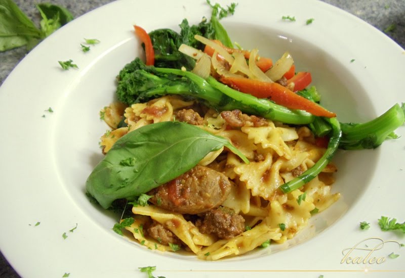 Kaleo' Eats: Farfelle Chorizo Ragù