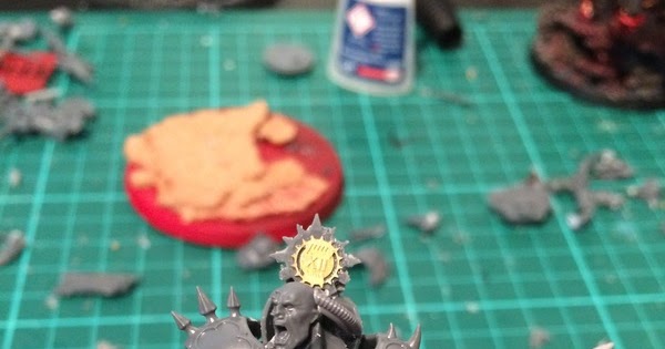 Horus Heresy Characters - Angron kit-bash #1
