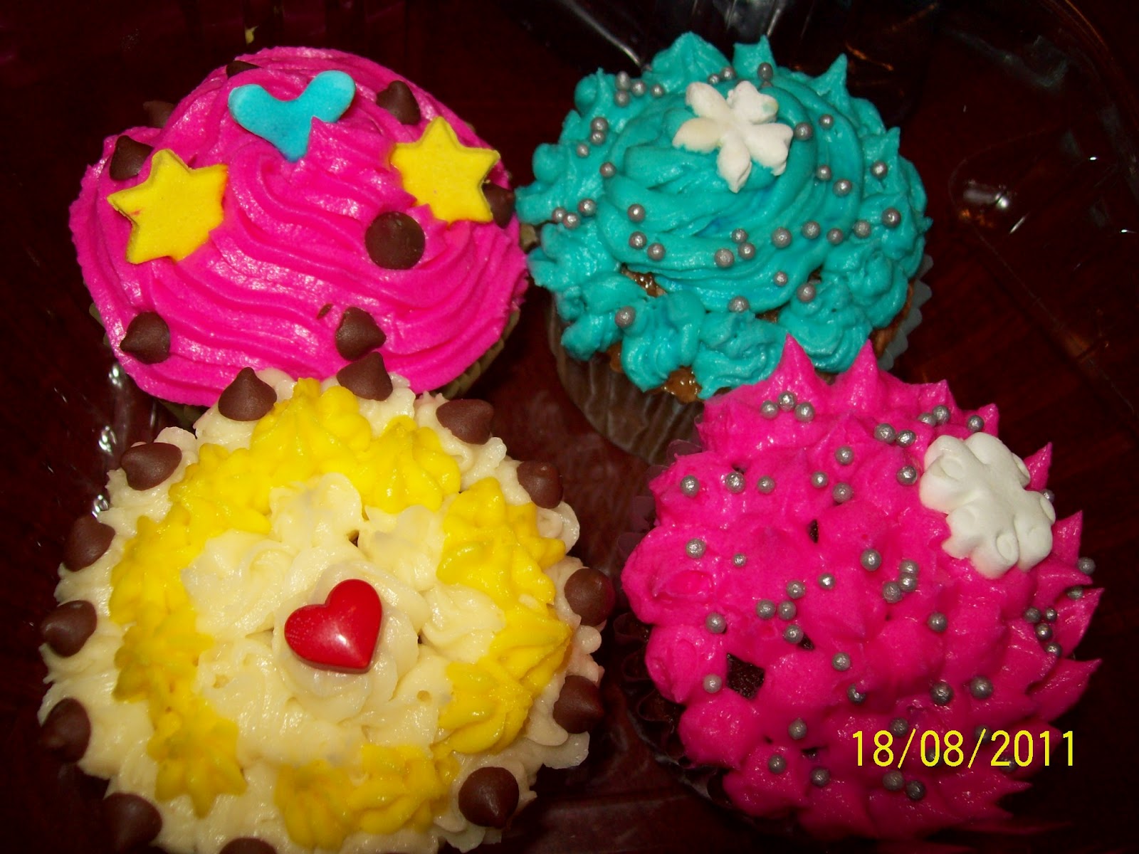Colors Muffins: Lluvia de colores en tus muffins
