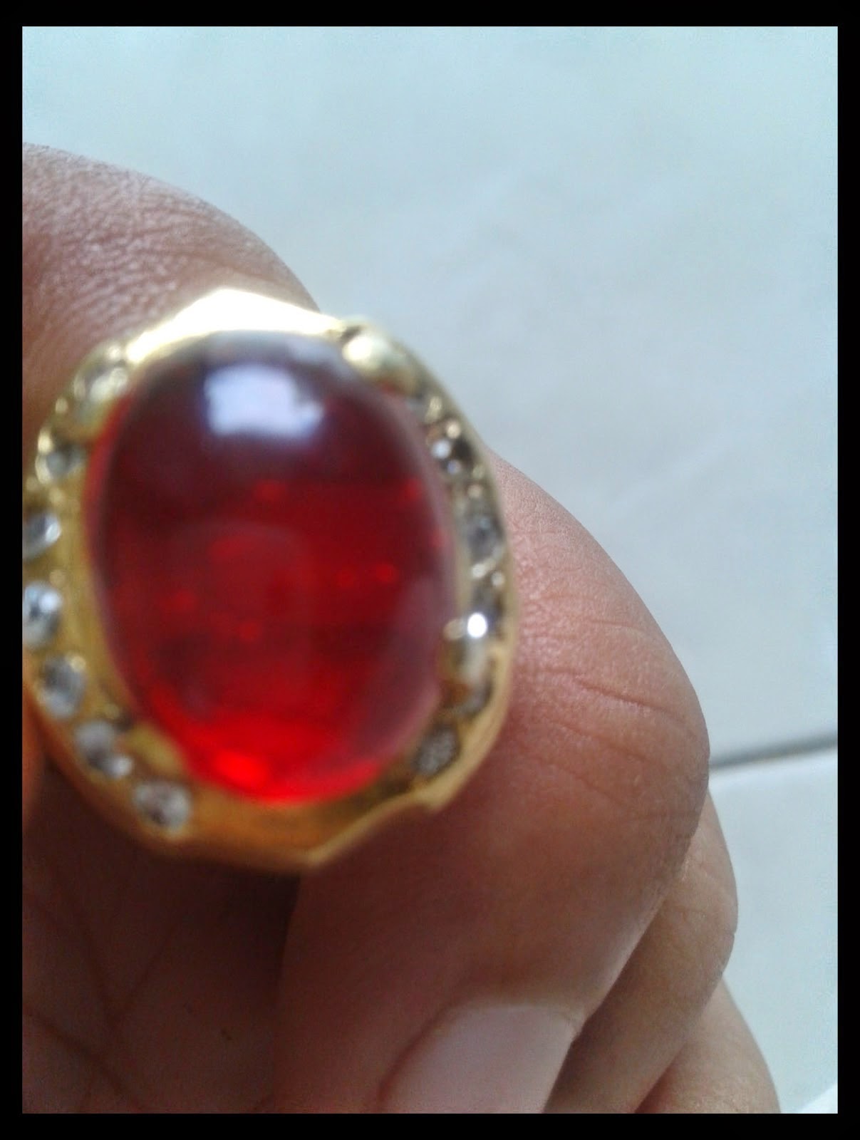 Batu Permatan: akik merah siam