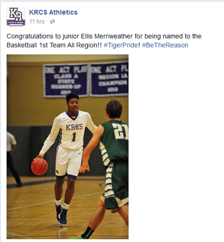 Atlanta Select: Kudos to Ellis Merriweather - First Team All Region