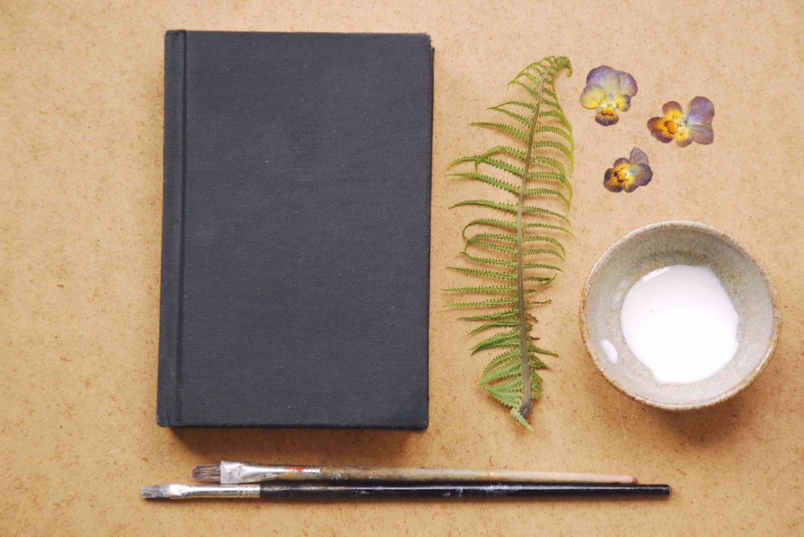 THE SHEER STORIES: Sketchbook floral cover DIY
