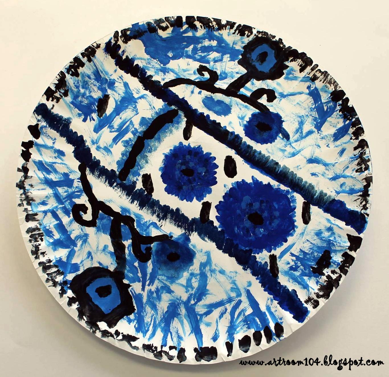 Art Room 104: Imperial China on Paper Plates!