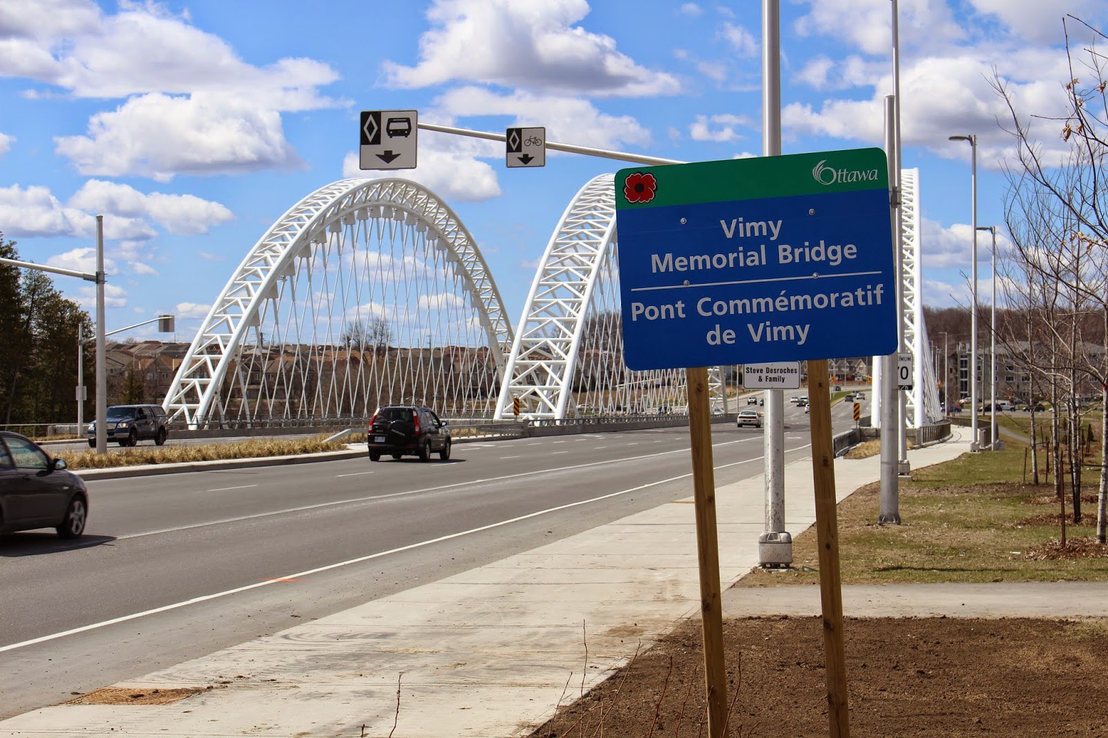 Memorials in Ottawa: Vimy Memorial Bridge