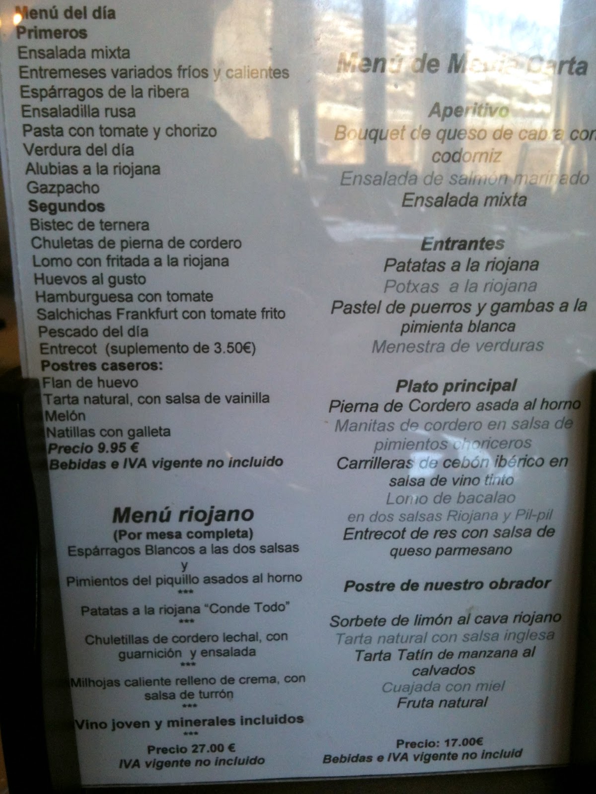 Restaurante Marixa (Laguardia)