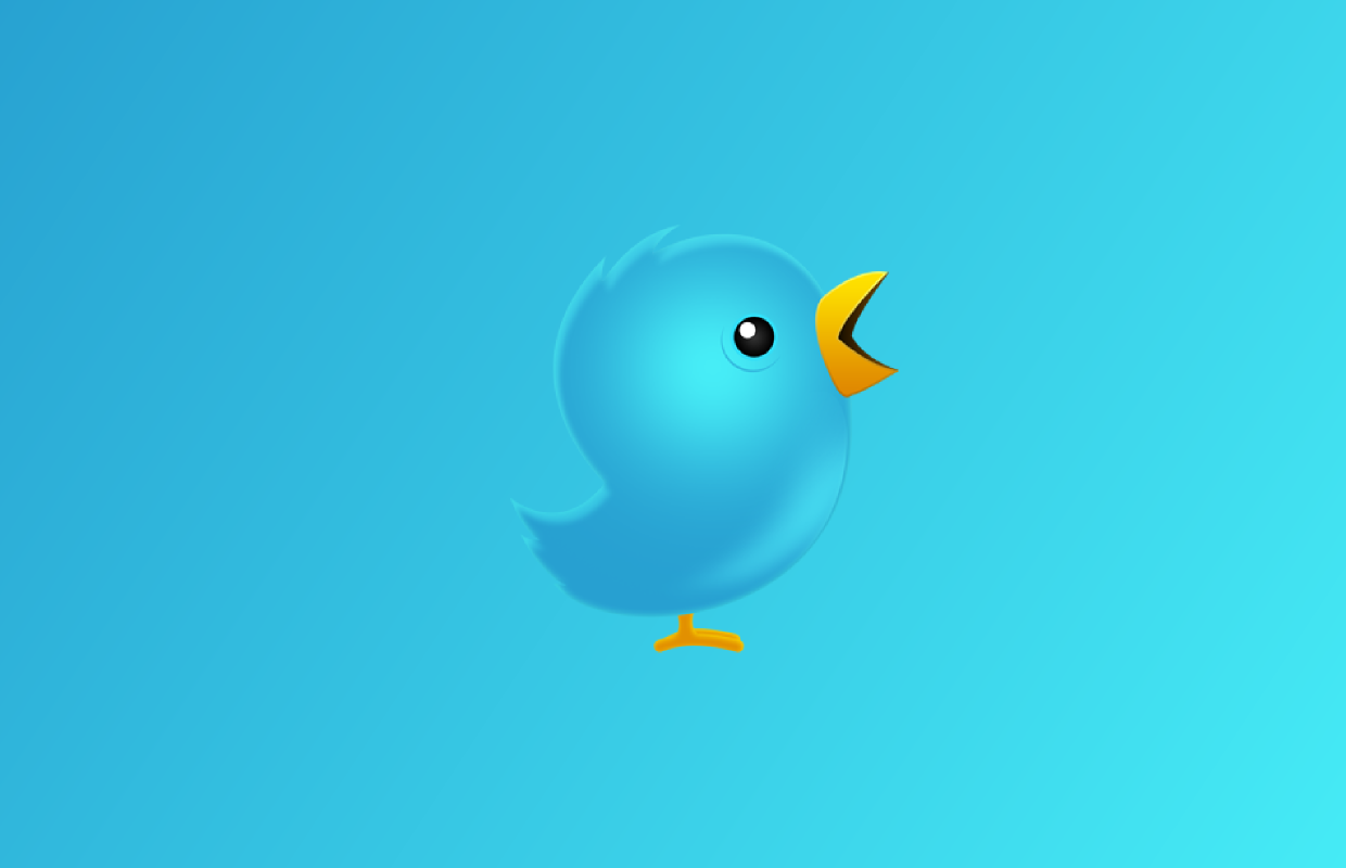 Flying Twitter bird on your Blogger blog - TechiMen