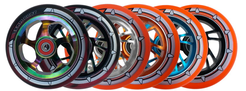 Team Dogz Scooters: NEW Wheels Including Neo-Chrome 100 & 110