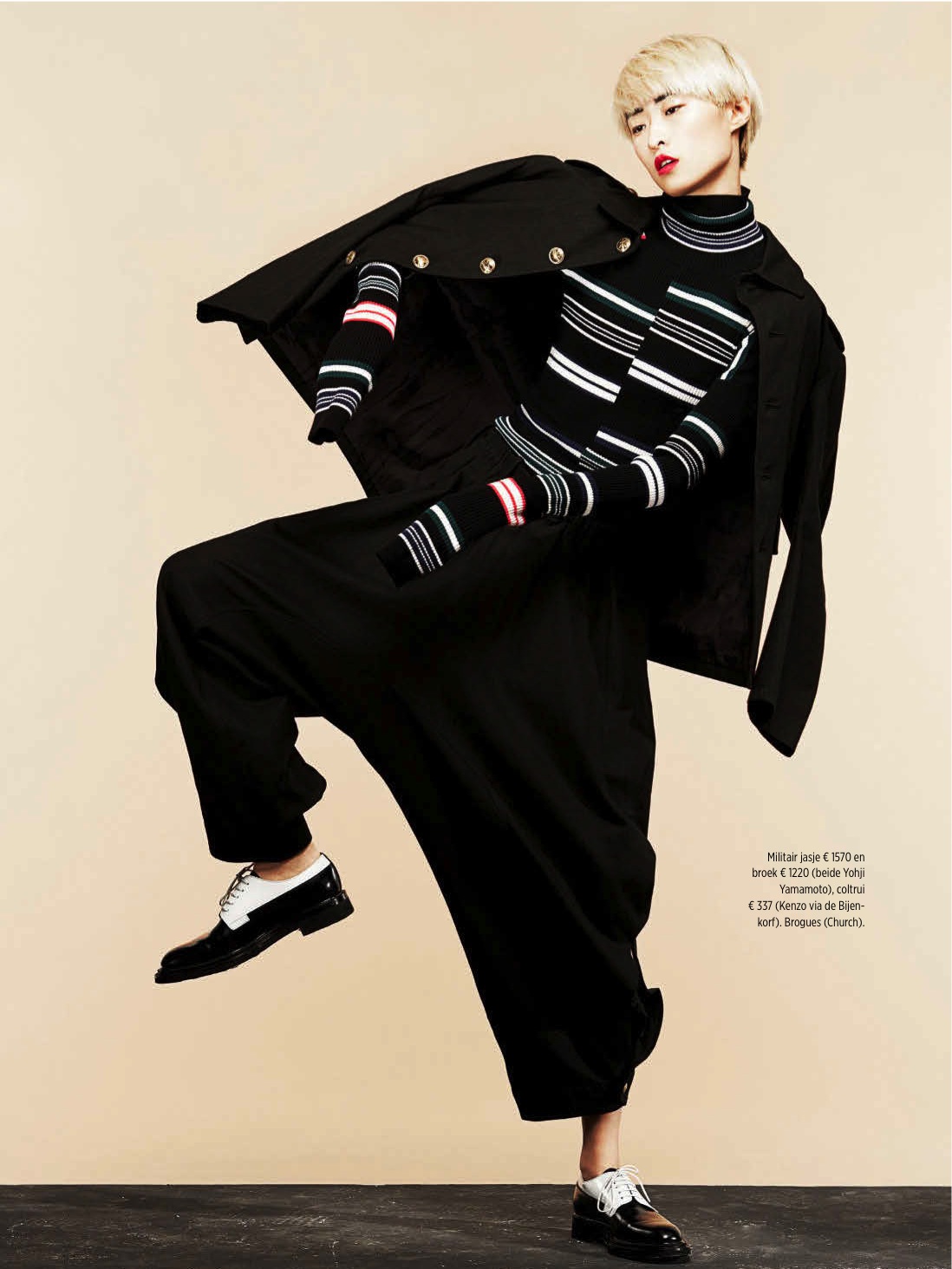 Duchess Dior: "Pakkie-an" Chu Wang for Glamour Netherlands Jan/Feb 2016