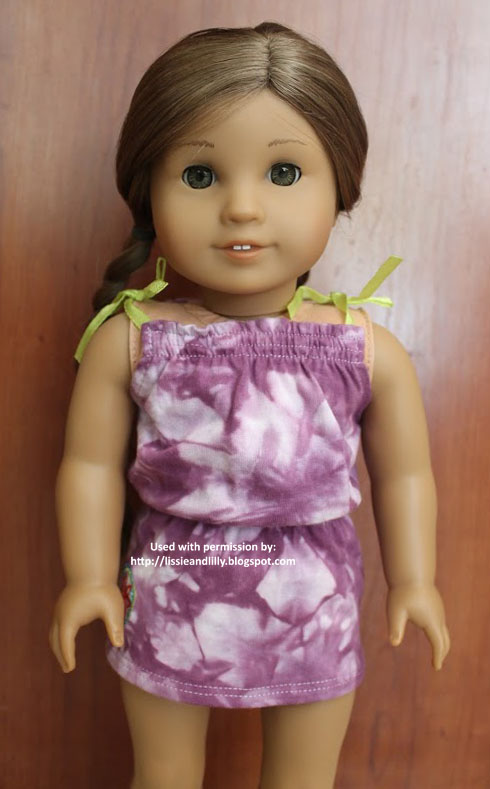 Lissie & Lilly: Photos of Purple Tie Dye Dress for GOTY 2016 Lea Clark ...