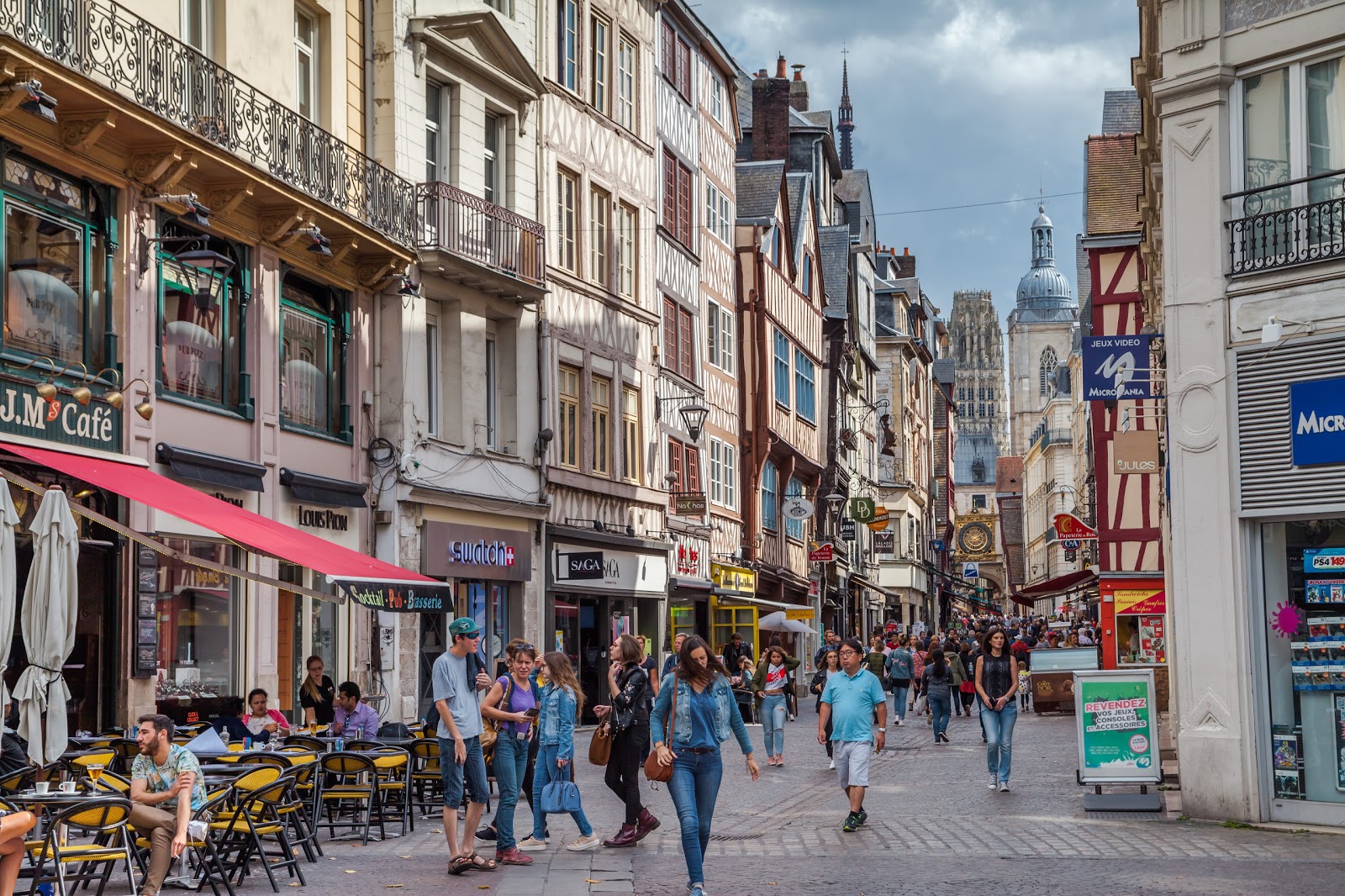 Rouen - A City of Gingerbread Houses and Gothic Towers - Explore the ...