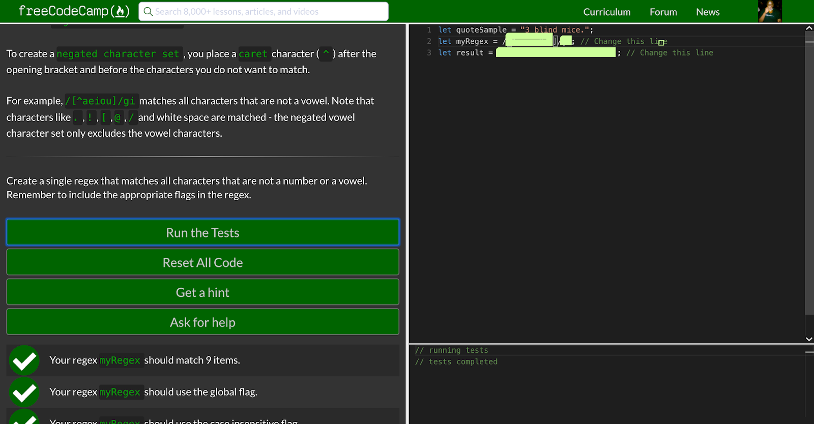 Just A Few Things Regular Expressions Match Single Characters Not Specified