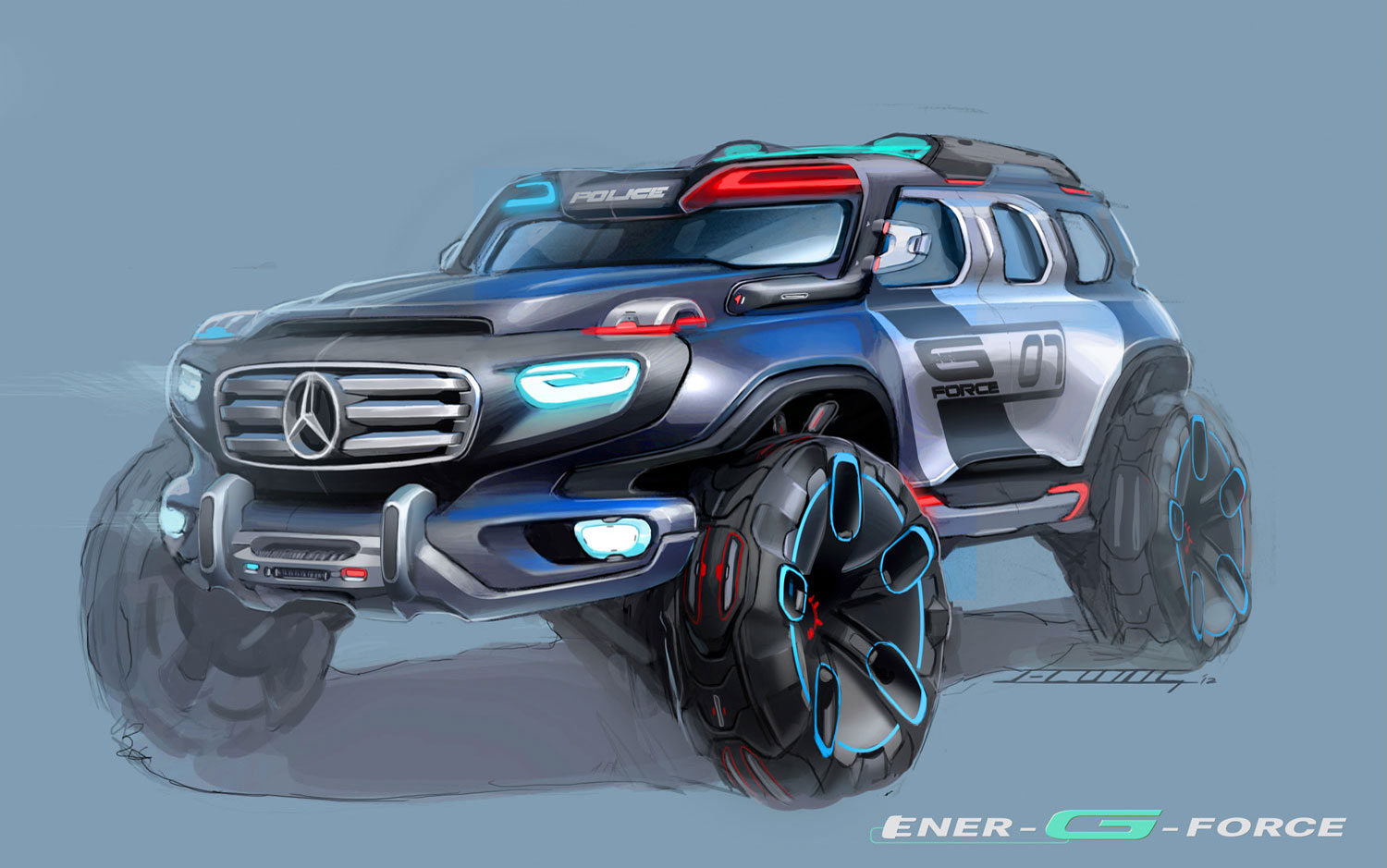 Cars Model 2013 2014: Mercedes Unveils Ener-G-Force Concept, 2014 SLS ...