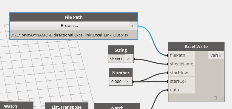 Bim Troublemaker Practical Dynamo Excel Linking