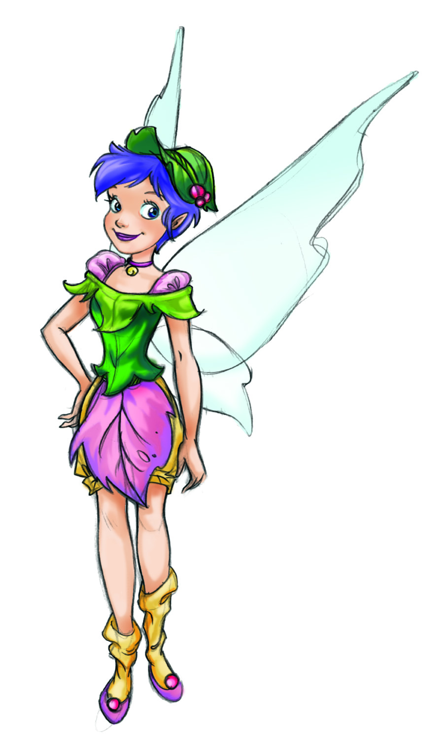 Disney Fairies character design