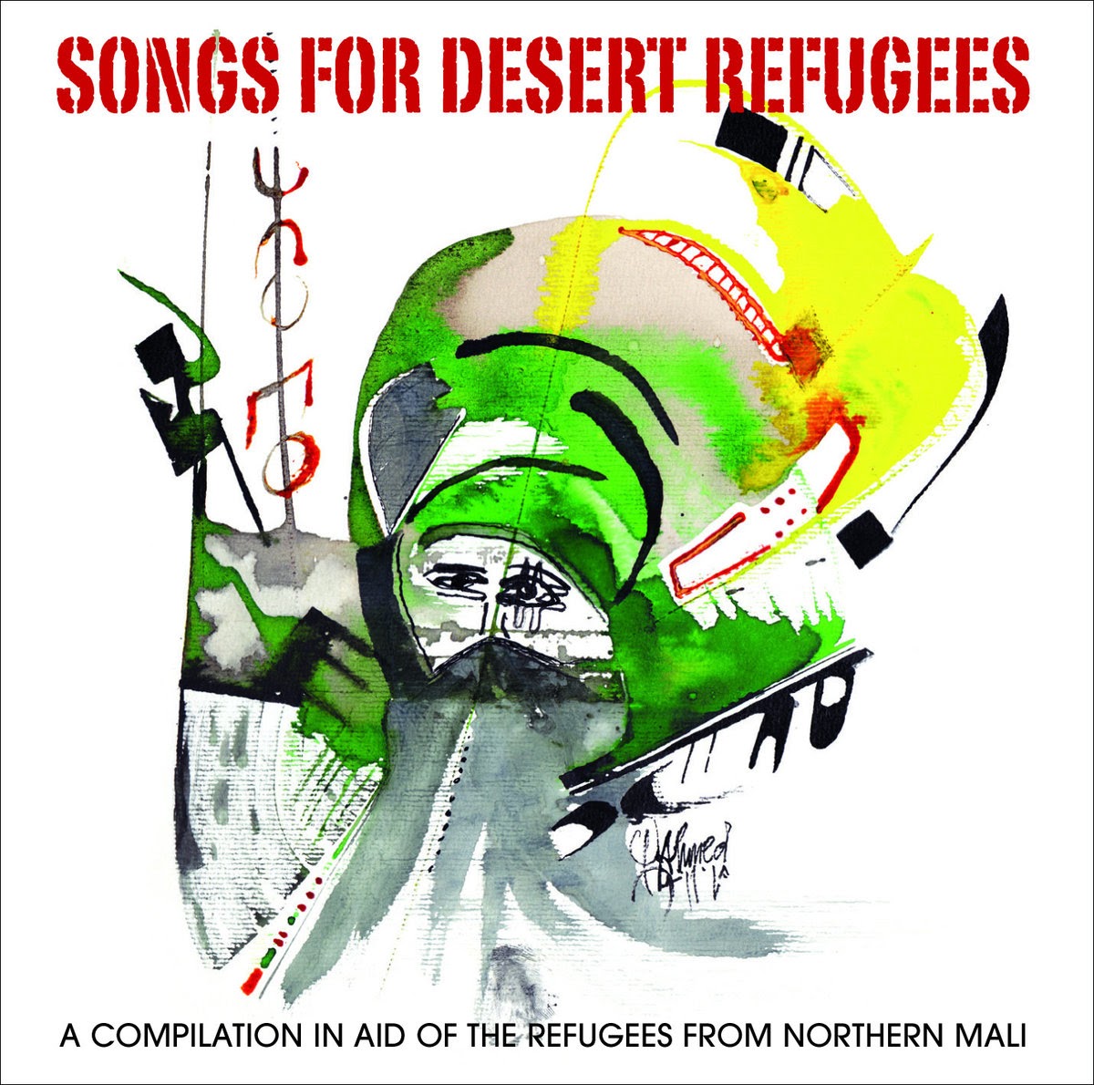 Zero G Sound : VA - Songs For Desert Refugees - A Compilation In Aid Of ...