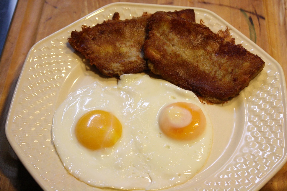 Big Dude's Eclectic Ramblings: Scrapple At Home