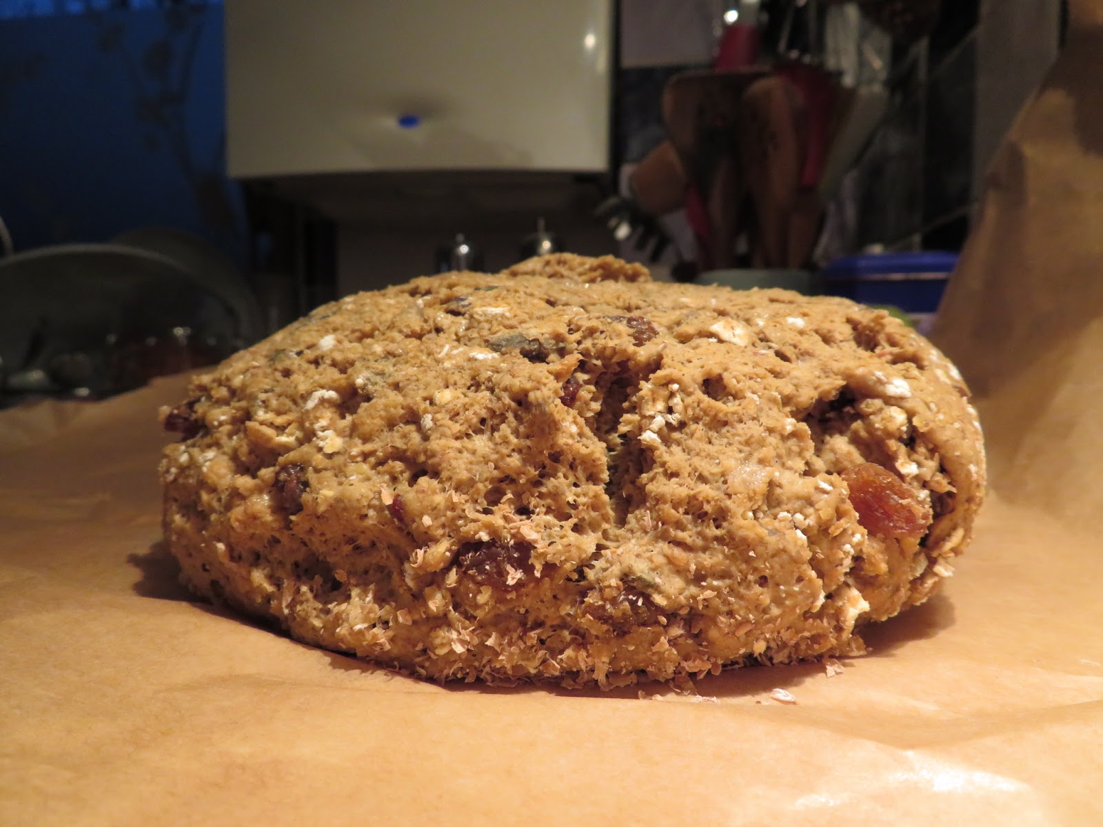 Four seasons.: Linseed and treacle bread by Nigel Slater.
