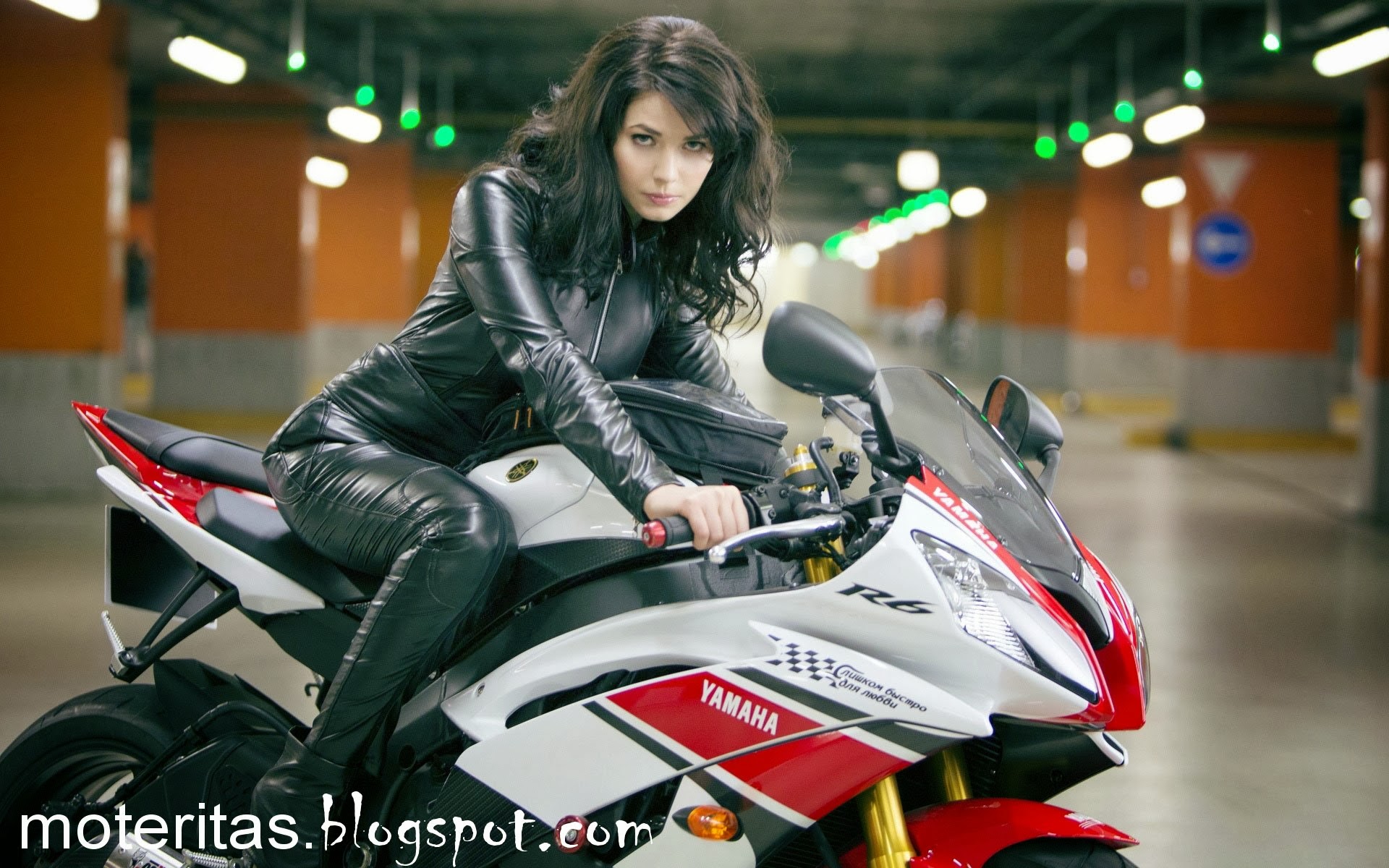 Motos y mujeres resolución HD: Yamaha YZF R1 & R6