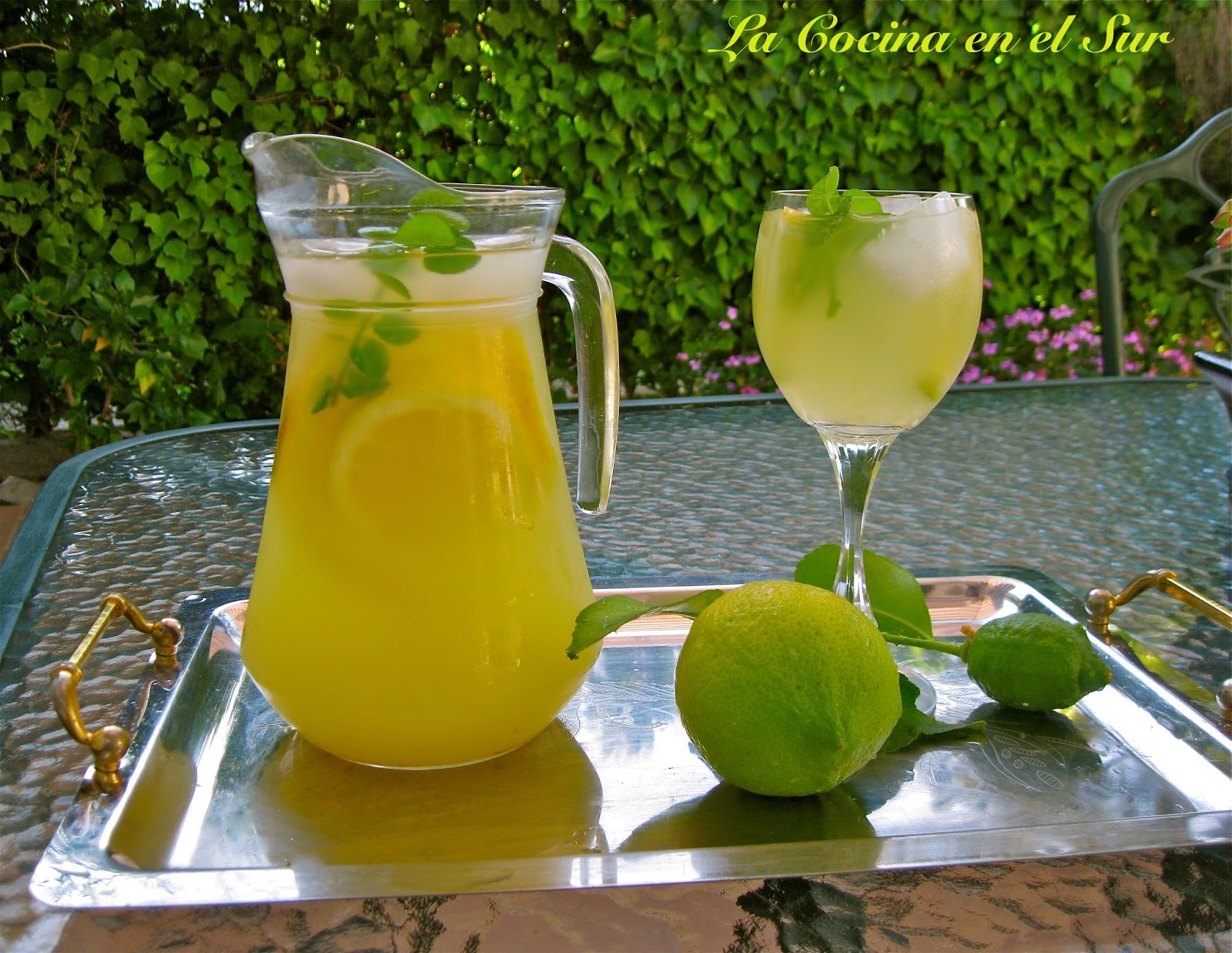 LA COCINA EN EL SUR: LIMONADA CASERA A LA MENTA