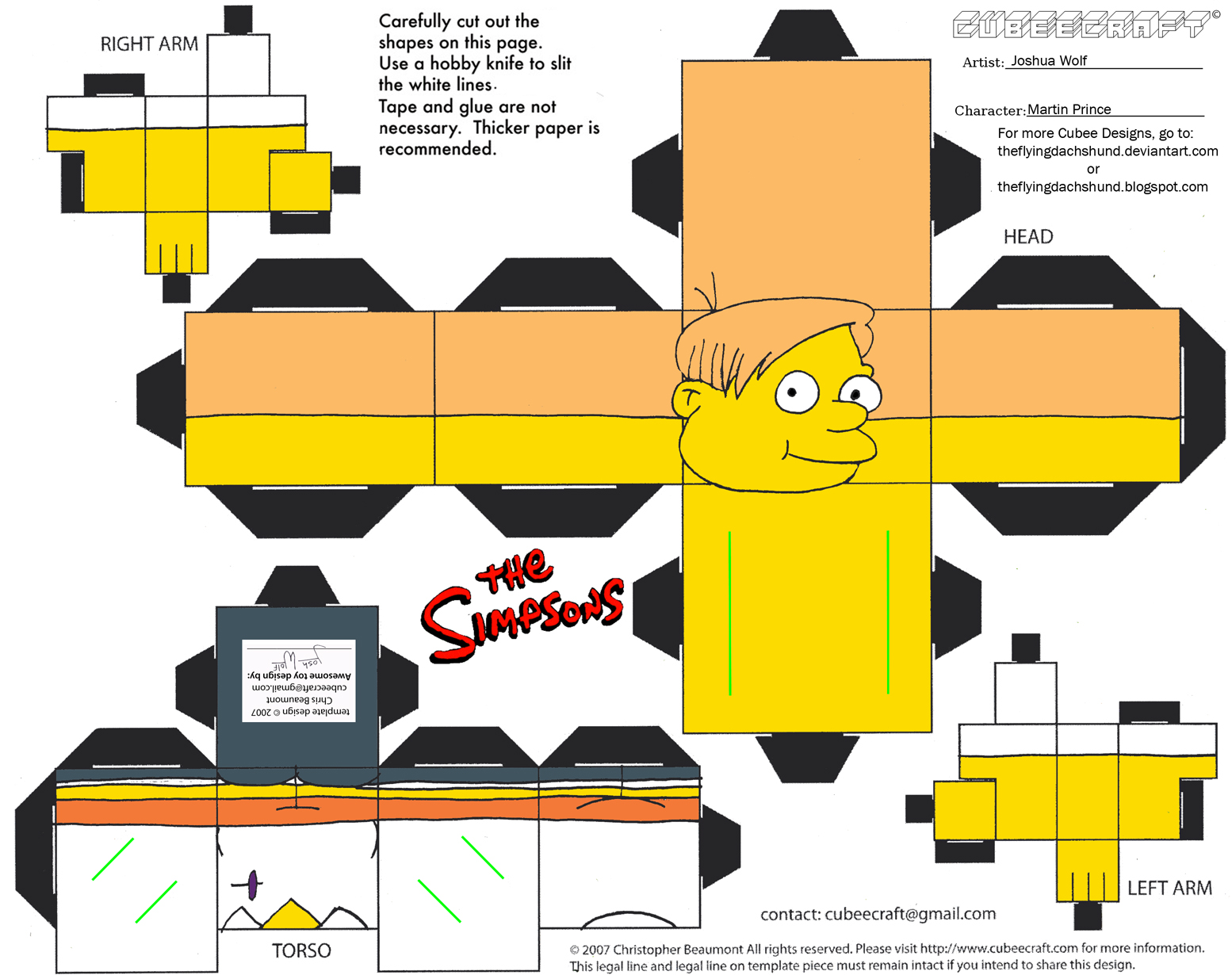 De cubeecraft y algo más: Cubeecraft de Los Simpsons
