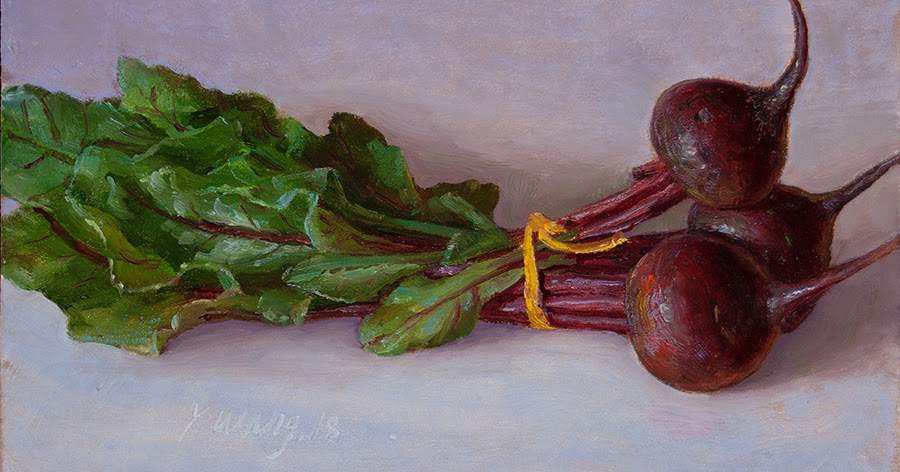 Wang Fine Art: beets beet root painting still life oil painting ...