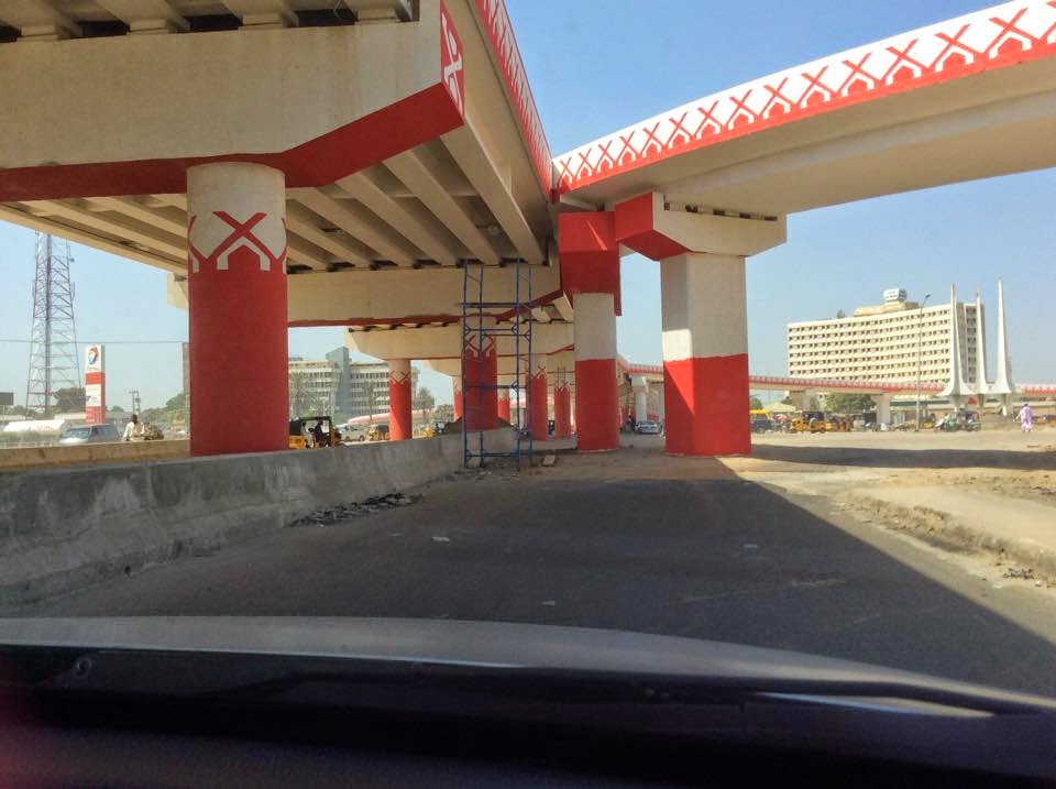 ThattalkingGuy...: Photos: Obasanjo West Africa's longest flyover ...