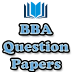 1st Semester BBA Question Papers for all Subjects. ~ NORTH INDIA CAMPUS
