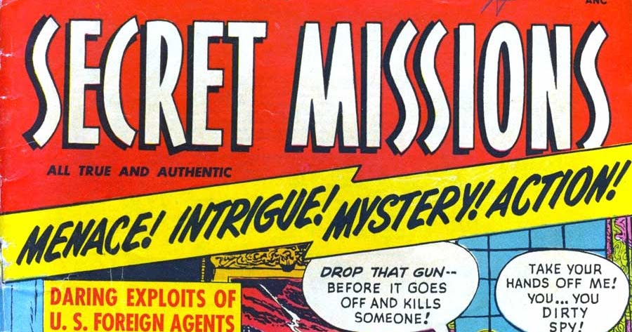 Secret Missions #1 - Joe Kubert cover + 1st issue - Pencil Ink