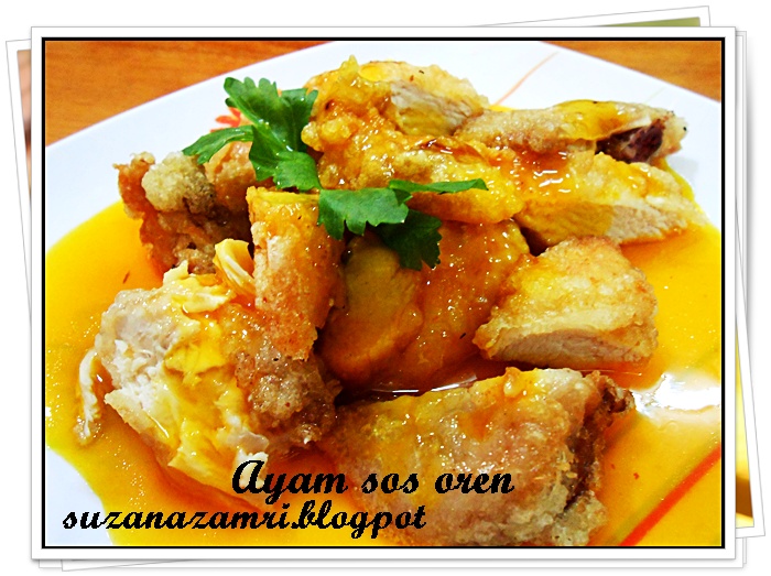 ..Cooking with soul.....: AYAM SOS OREN
