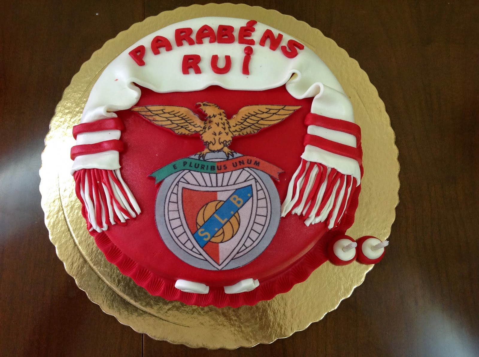Os Doces das Anas: Bolo do Benfica