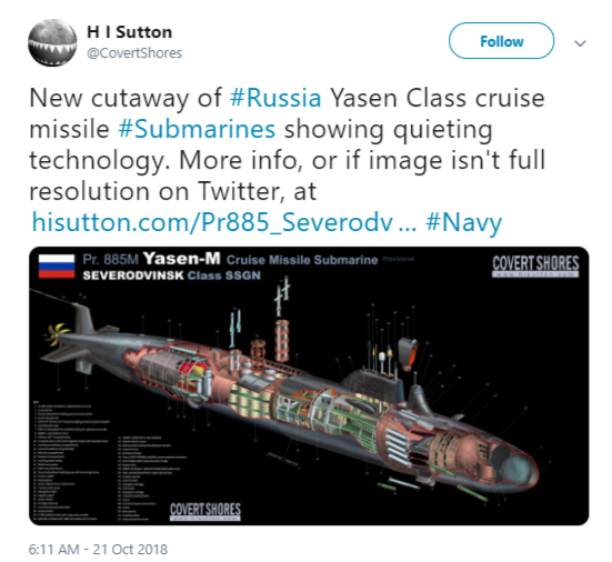 Military and Commercial Technology: New cutaway of Russia Yasen Class ...