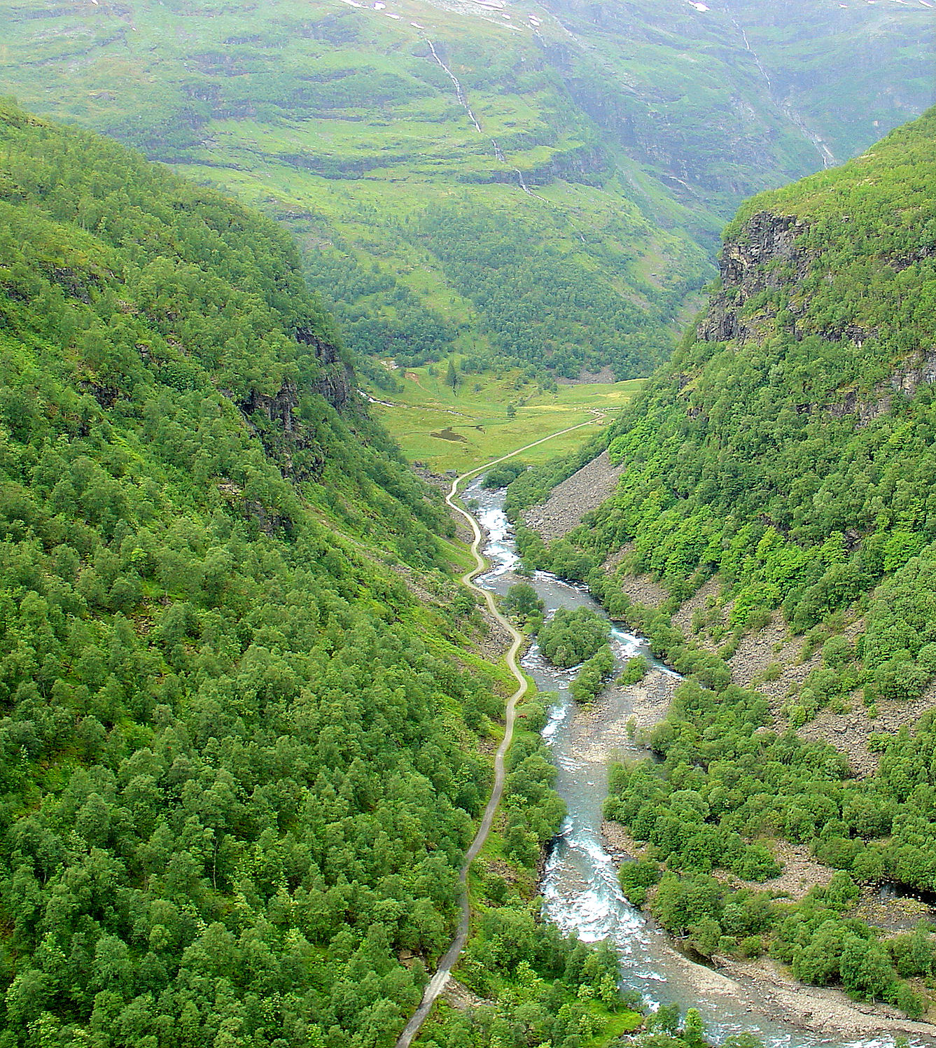 All aboard the Flåm Railway in Norway