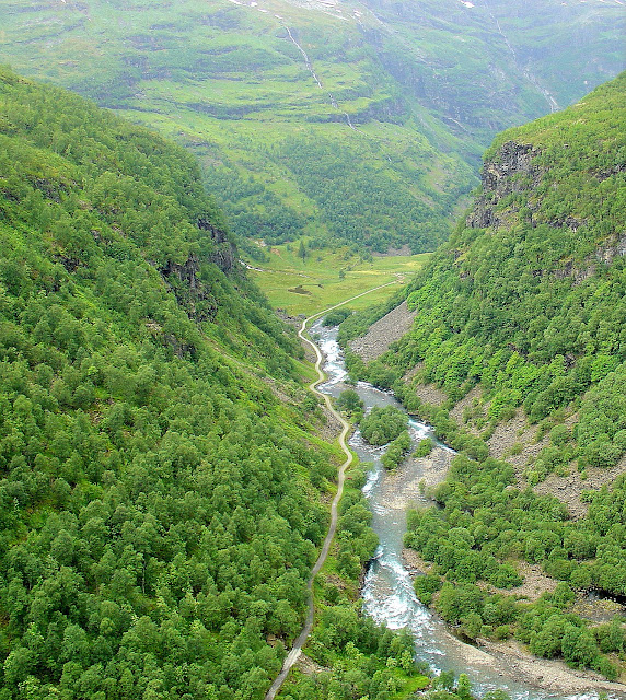 All aboard the Flåm Railway in Norway