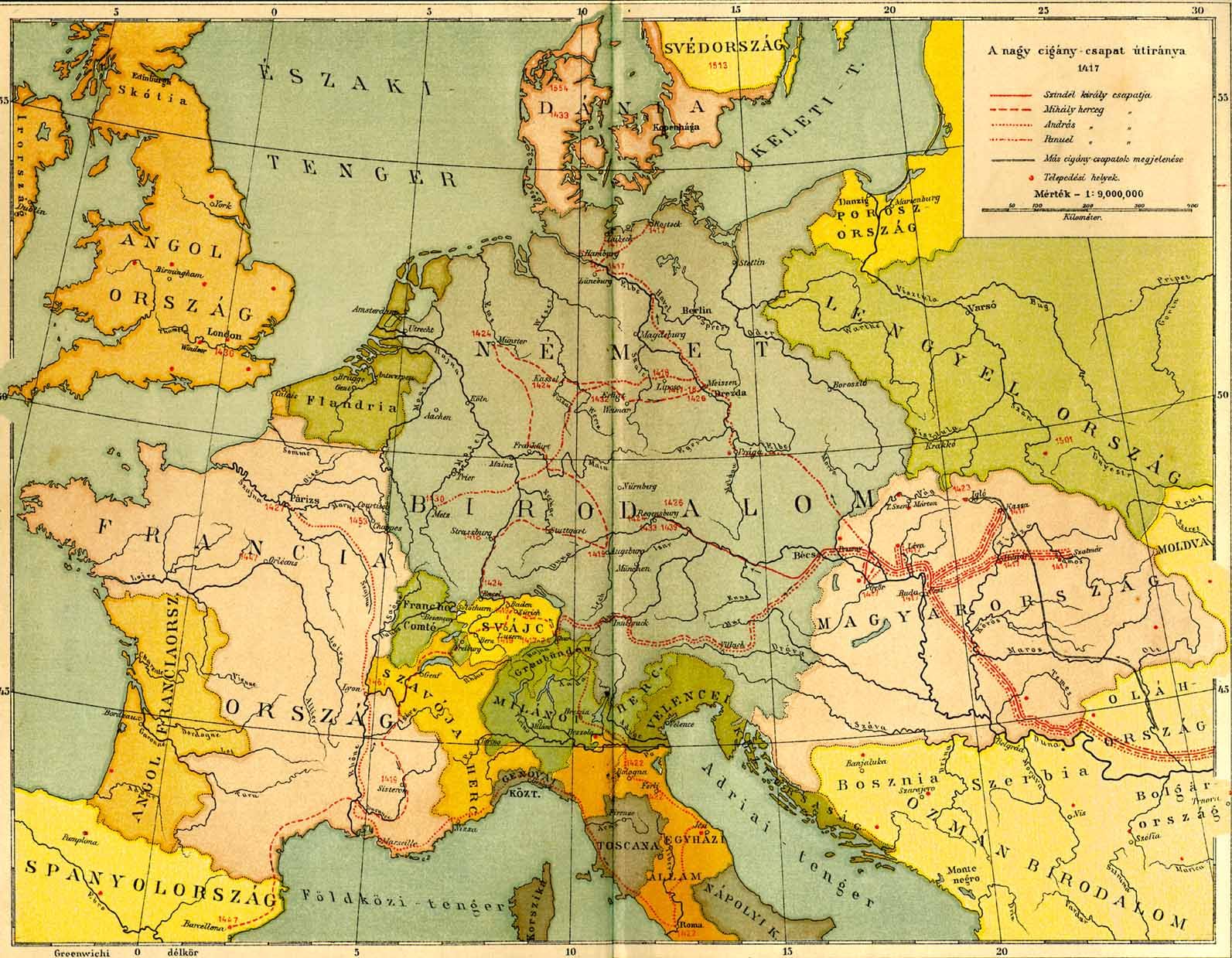 Kinszi Böngészde: Régi Magyar térképek
