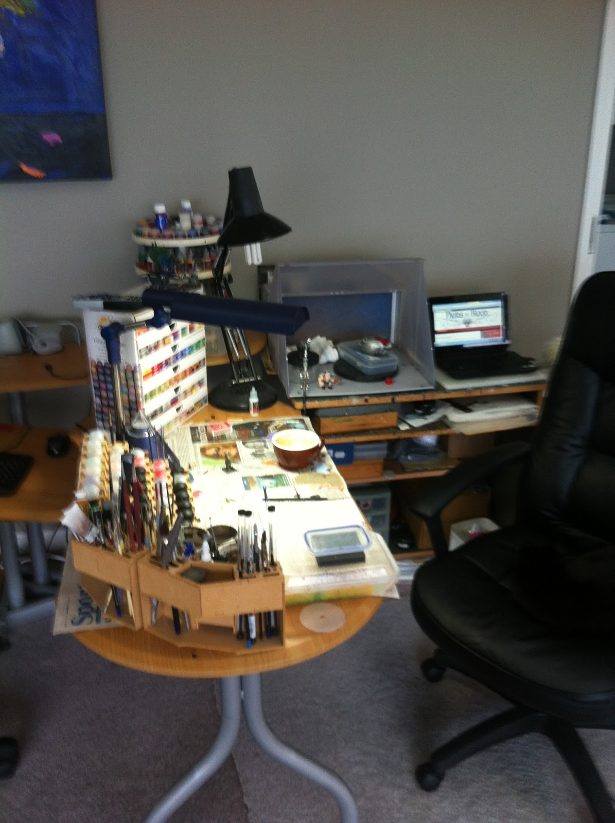 Fields of Blood: My Updated Hobby Set-Up