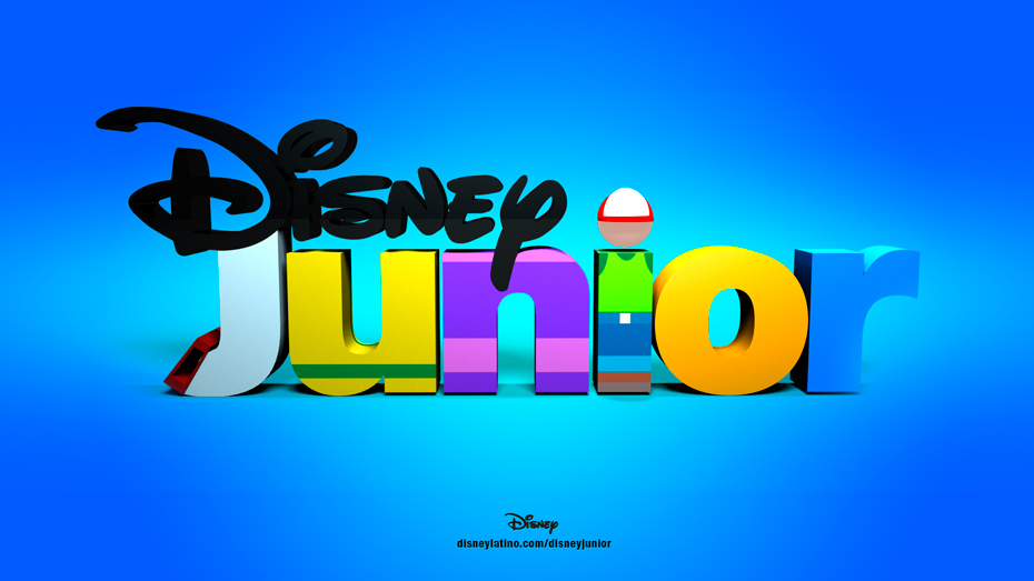 Fabian Vasquez: DISNEY JUNIOR - 3D LOGO