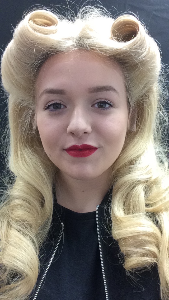 Wig Work and Postiche: 1940s victory rolls/ blocking/setting/styling a ...