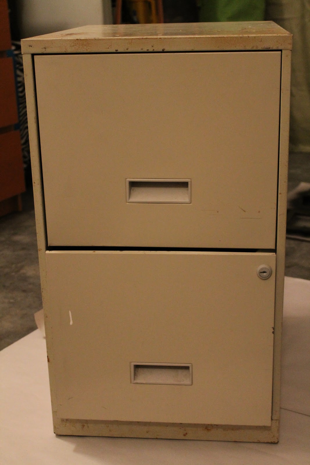 Craft Room Secrets: Filing cabinet makeover