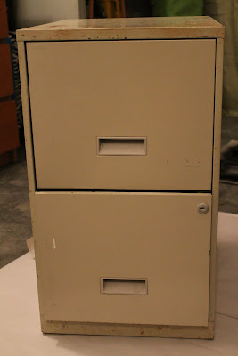 Craft Room Secrets: Filing cabinet makeover