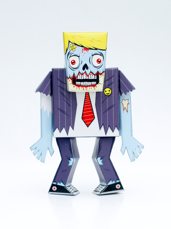 Dikids Paper toy : Paper Zombie