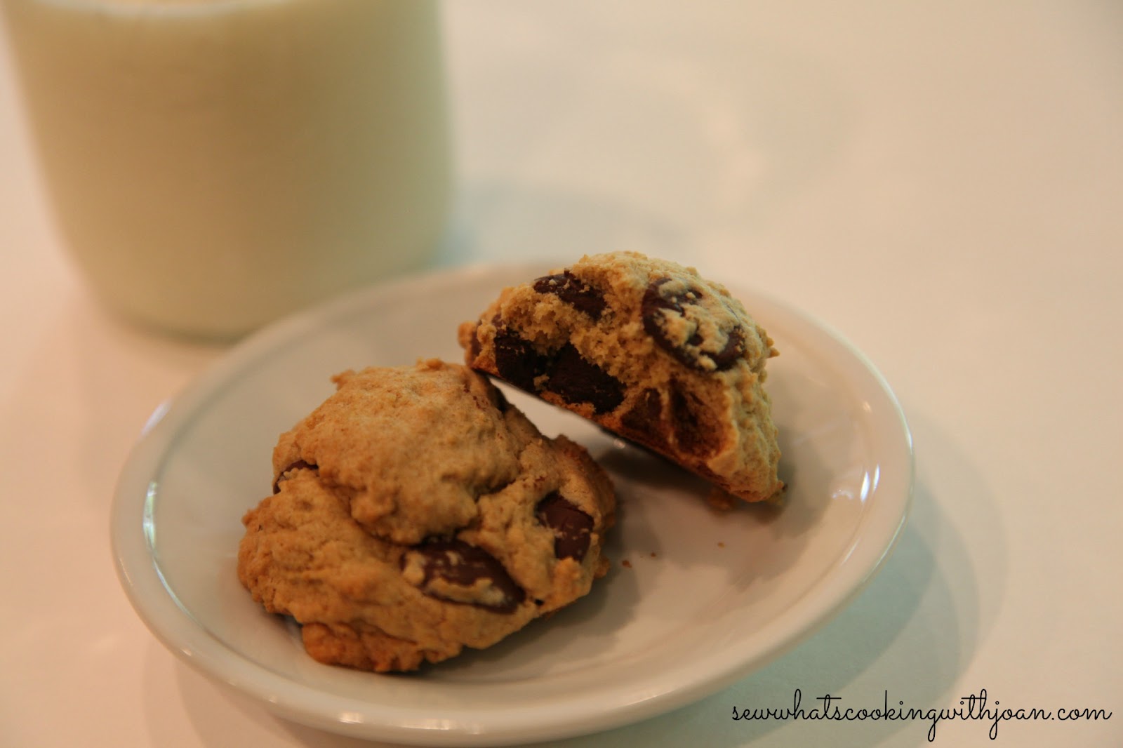 Sew what's cooking with Joan!: Whole Wheat, Sugar-Free CC Cookies