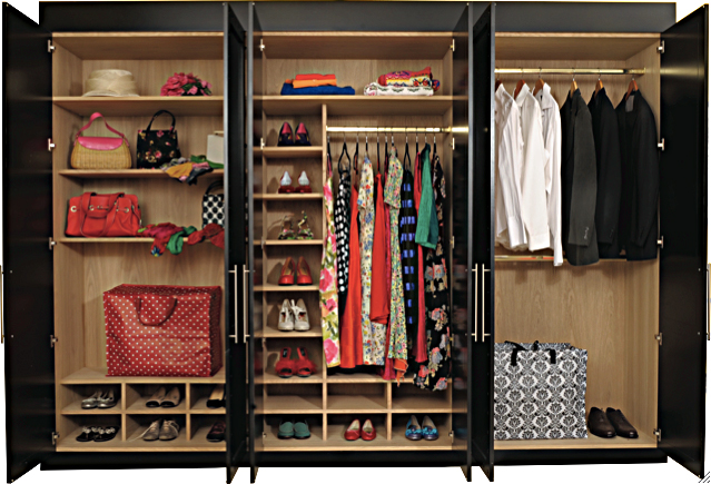 Modern Wardrobe - Inside Details.