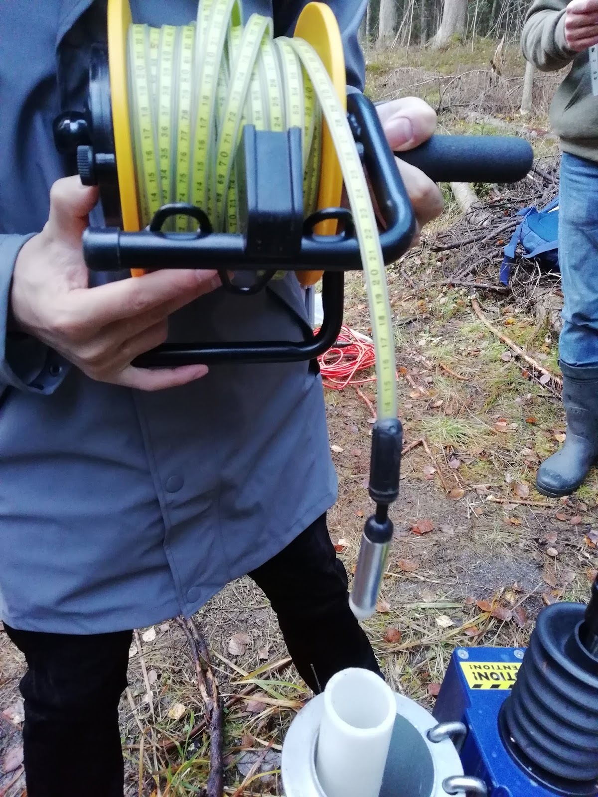 Grupp 5 - Groundwater sampling and measuring water level using leveling ...