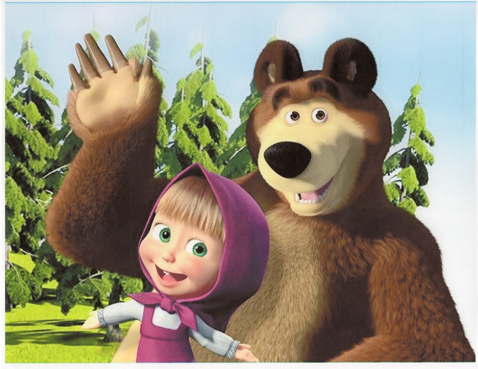 Kisah Tragis di Balik Kelucuan Kartun Masha and The Bear - Revolution World