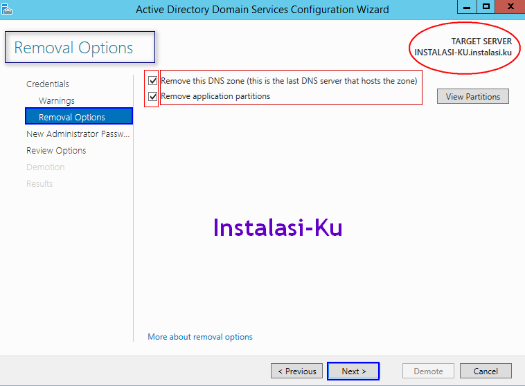 Remove Fitur Active Directory Domain Services | Win Server 2012 ... Remove Fitur Active Directory Domain Services | Win Server 2012 ...