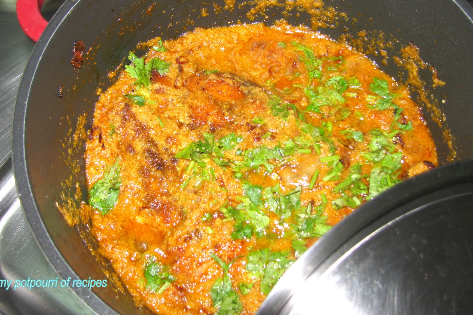 My Potpourri of Recipes: Meen Pathiri