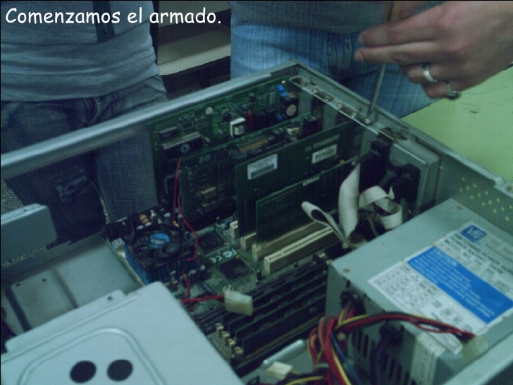 ENSAMBLAR Y CONFIGURAR EL EQUIPO DE COMPUTO: ARMADO Y DESARMADO DE UN PC