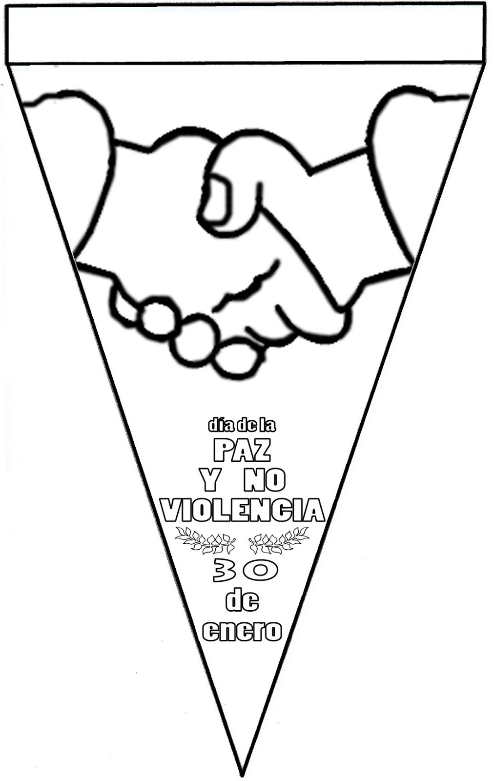 Mi Mundo Infantil: BANDERINES DÍA DE LA PAZ