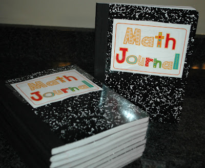 Funky First Grade Fun: Starting Math Journals